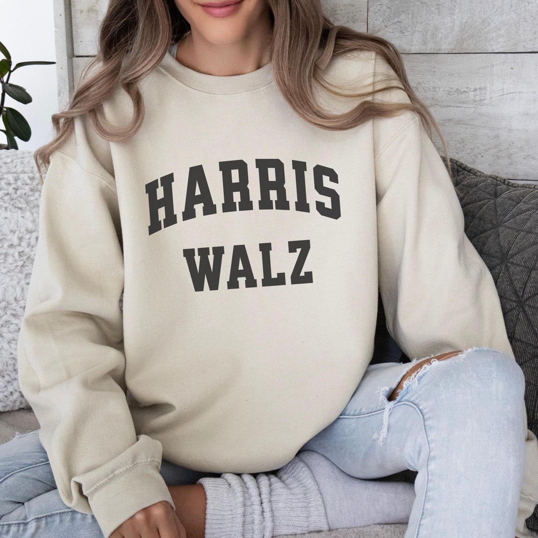 Harris Walz Sweatshirt Kamala Harris 2024 Sweatshirt Kamala Rally Shirt ...