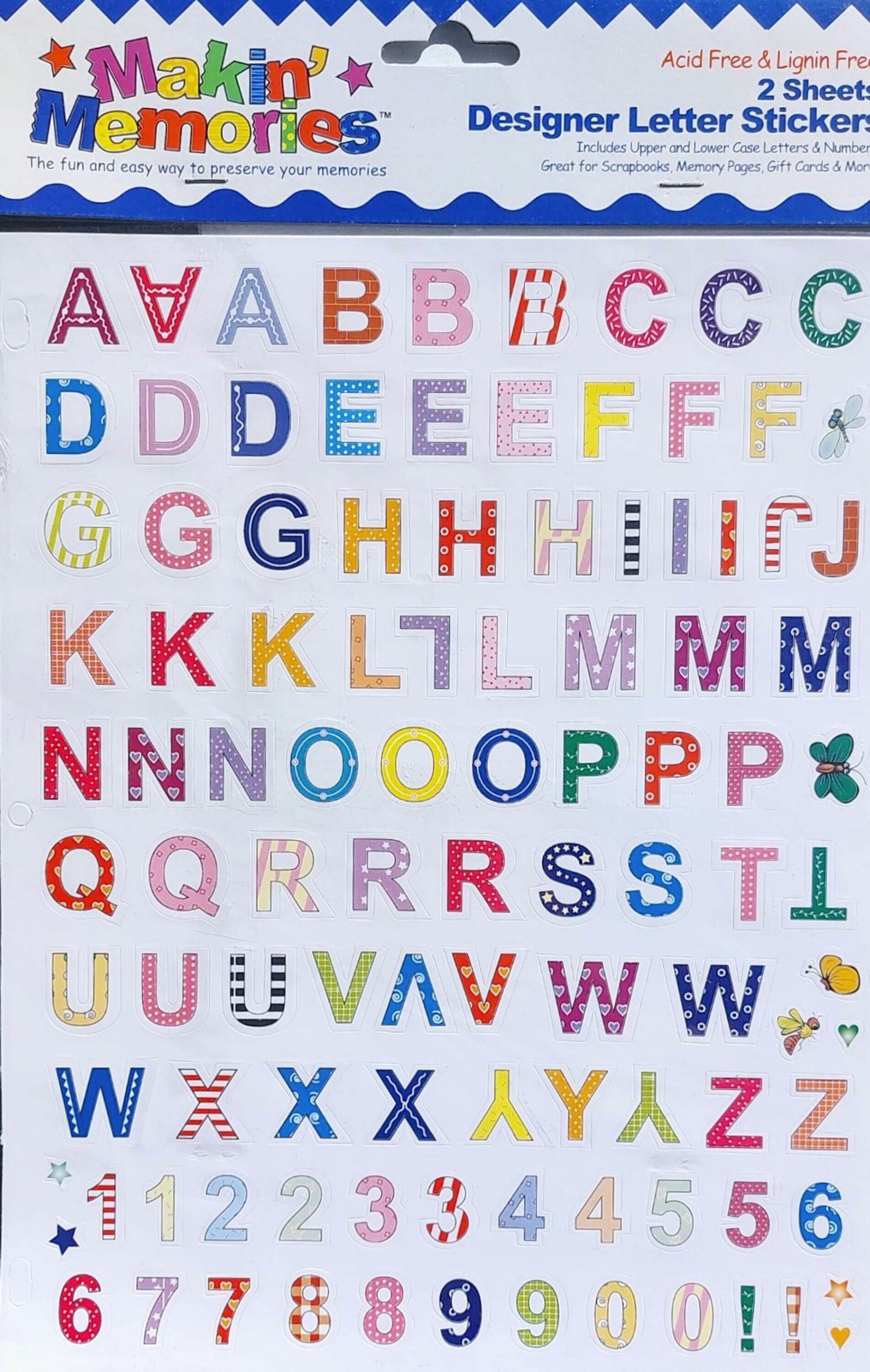 You Choose Alphabet, Letters, Alpha, Numbers, Punctuation.. Scrapbook ...