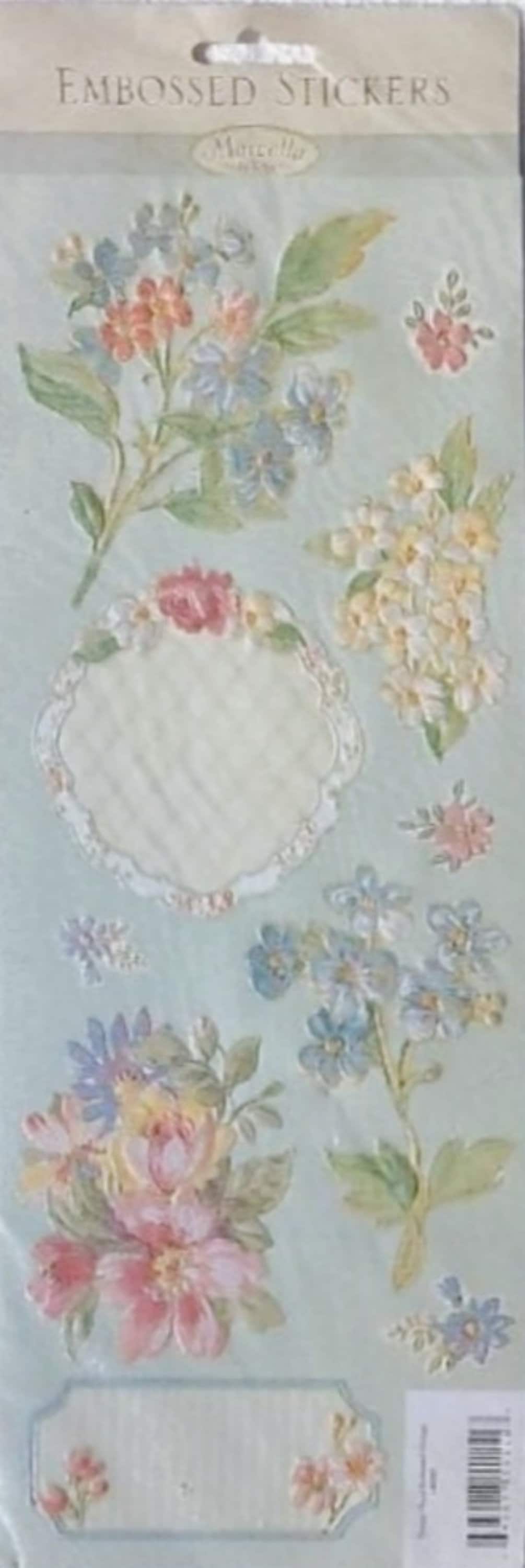 You Choose Floral, Flowers, Bouquets, Spring... Scrapbook Stickers ...