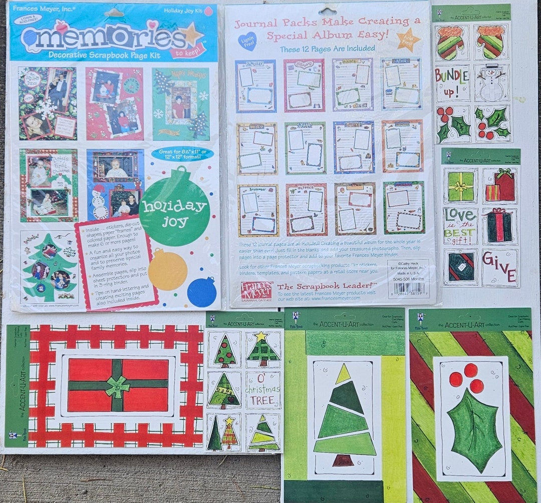 You Choose Christmas, Holiday, Xmas, Winter, Festive Scrapbook Cards ...