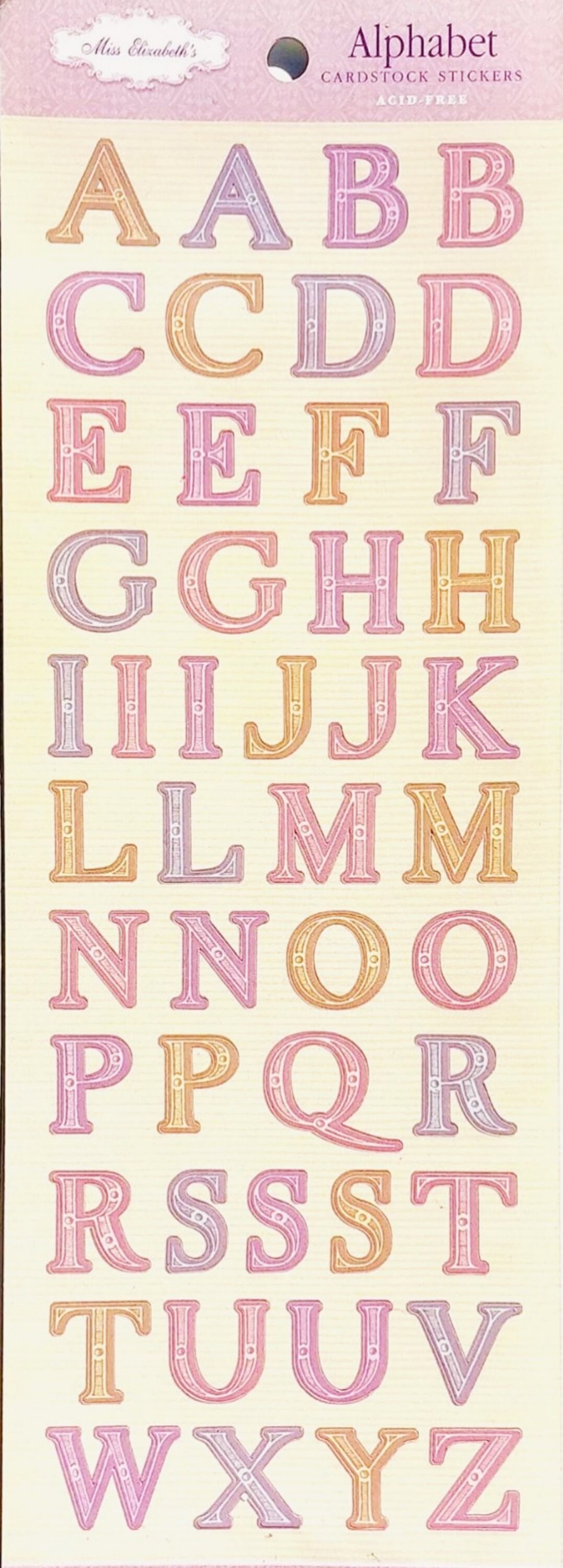 You Choose Alphabet, Letters, Alpha, Numbers, Punctuation.. Scrapbook ...