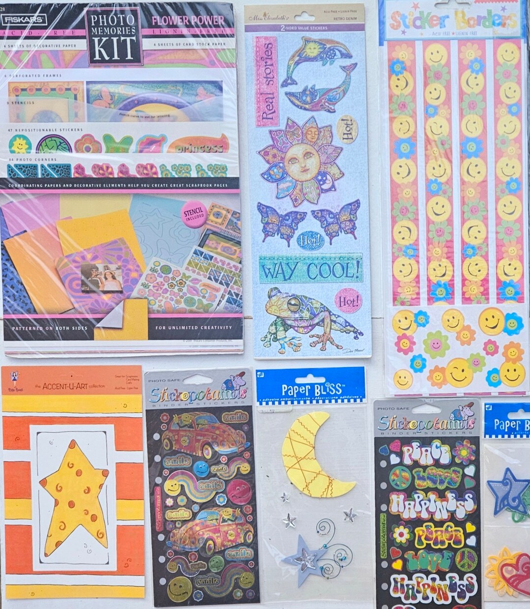 You Choose Sun, Moon, Stars, Celestial, Hearts, Smiley-face, Hippie ...