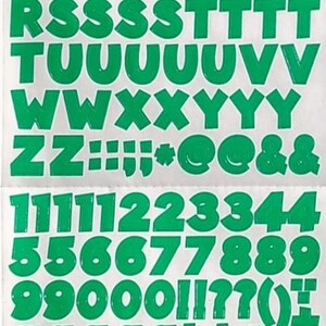 You Choose Alphabet, Letters, Numbers, Alpha, Punctuation, Words ...