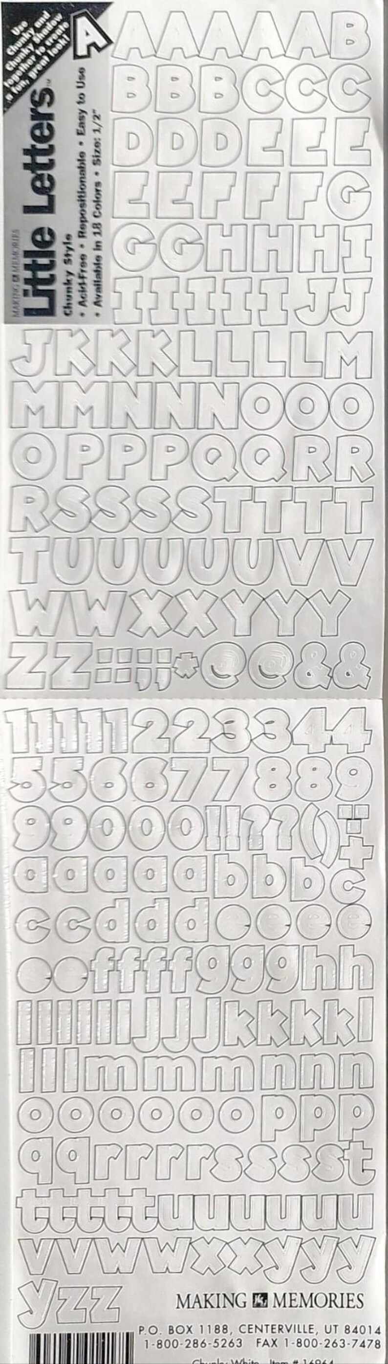 You Choose Alphabet, Letters, Numbers, Alpha, Punctuation, Words ...
