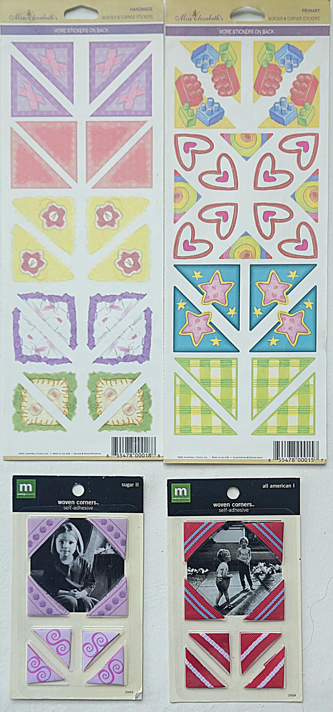 You Choose Corners, Borders, Photo, Picture, Frames, Protectors ...