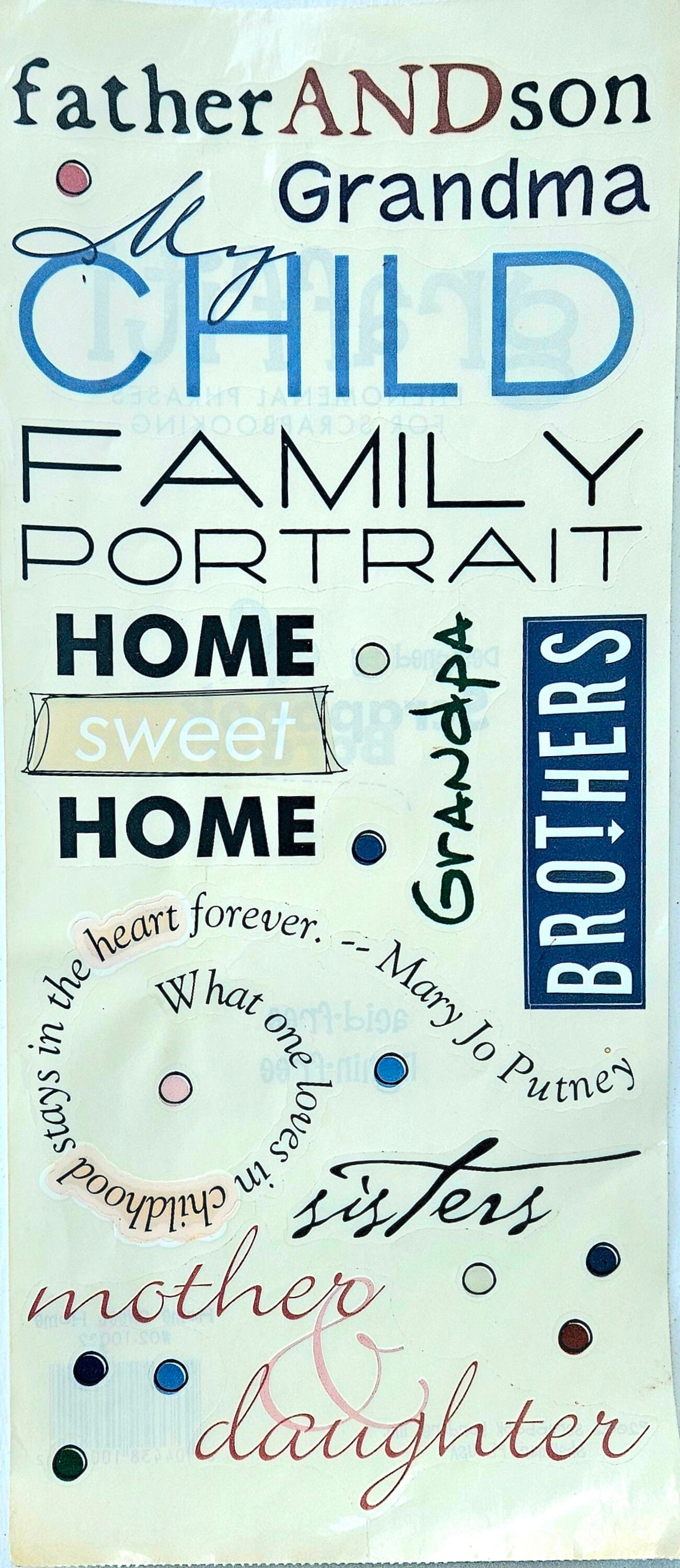 You Choose Family, Friend, Home, Brother, Sister, Mother, Father ...