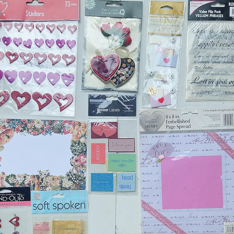 Scrapbook Stickers - Etsy