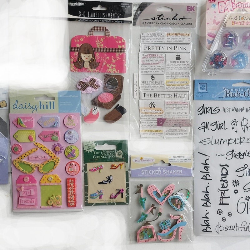 Scrapbooking Tags - Etsy