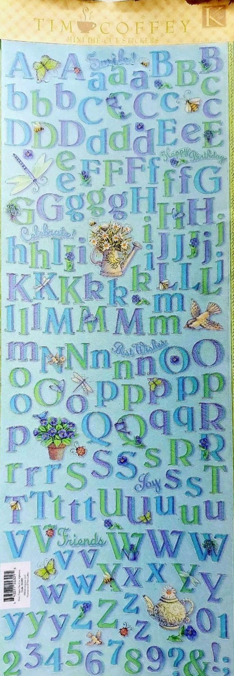 You Choose Alphabet, Letters, Alpha, Numbers, Punctuation.. Scrapbook ...