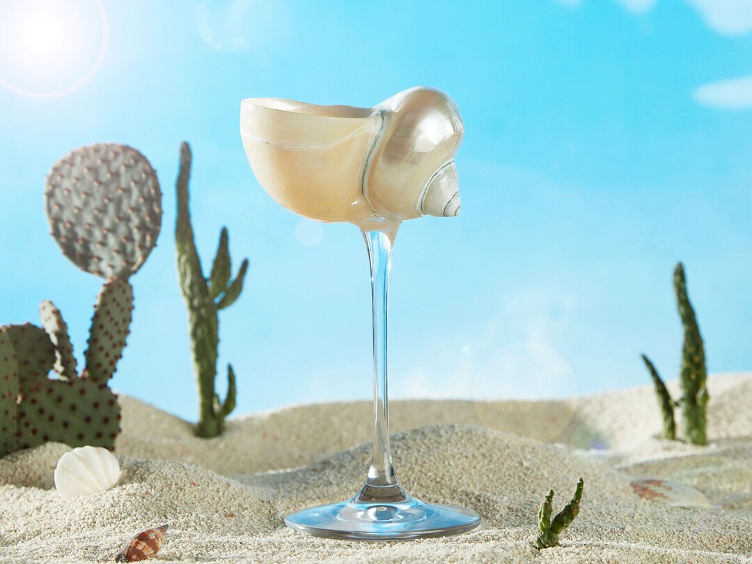 Wedding Bridesmaid Gifts,seashell Martini Glasses,conch Glasses ...