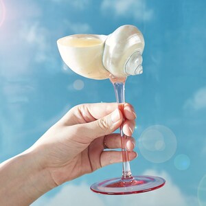 Natural Conch Shell Wine Glass,beach Wedding Bridesmaid Gifts,handmade ...