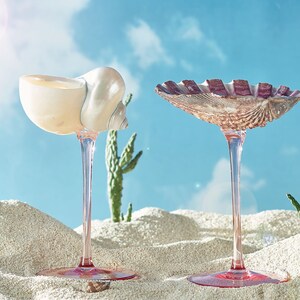 Natural Conch Shell Wine Glass,beach Wedding Bridesmaid Gifts,handmade ...