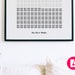 Weeks in Life Calendar Printable Life Planner 4000 Weeks Poster ...