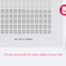 Weeks in Life Calendar Printable Life Planner 4000 Weeks Poster ...