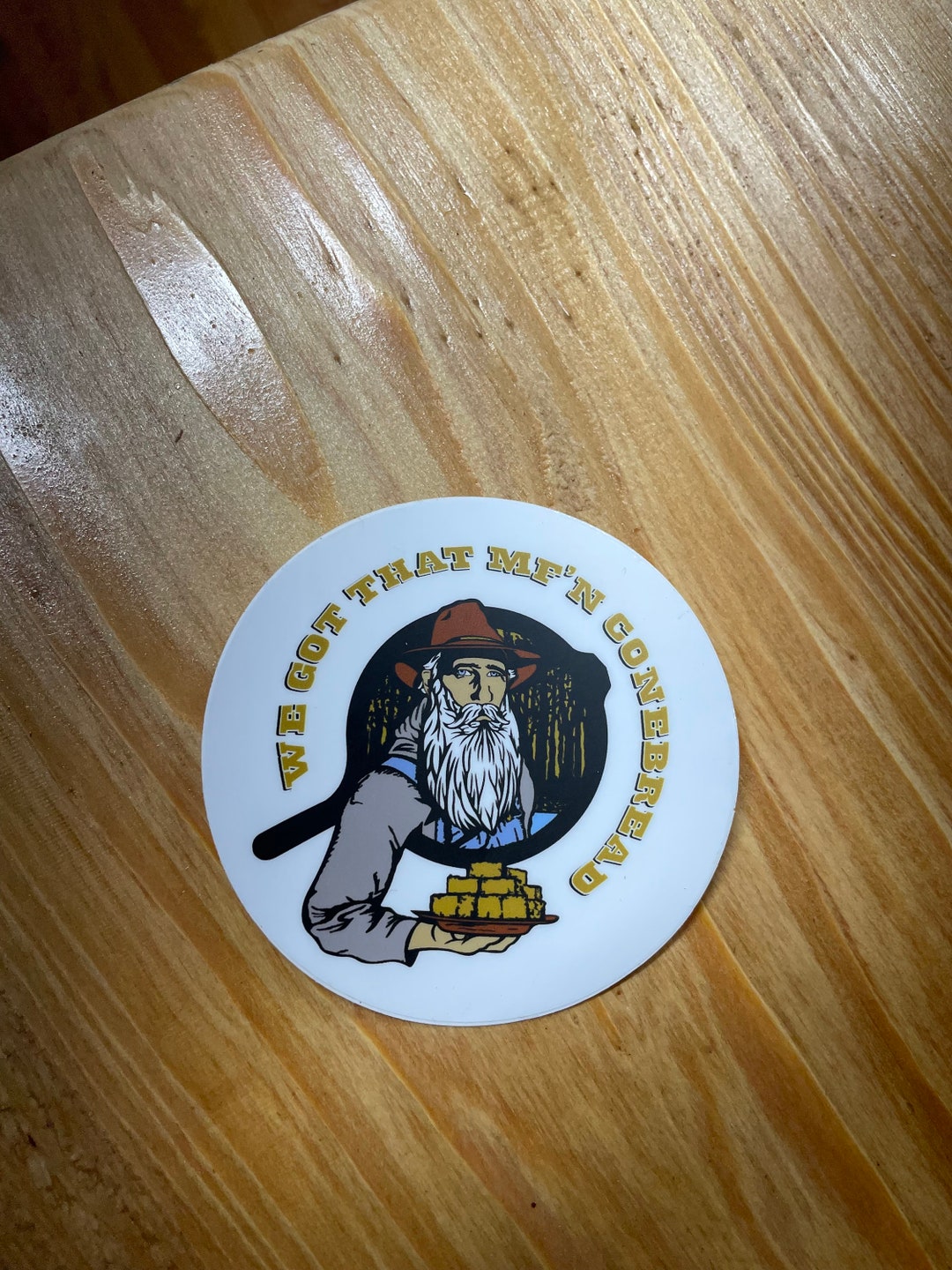 MFN Conebread Sticker - Etsy