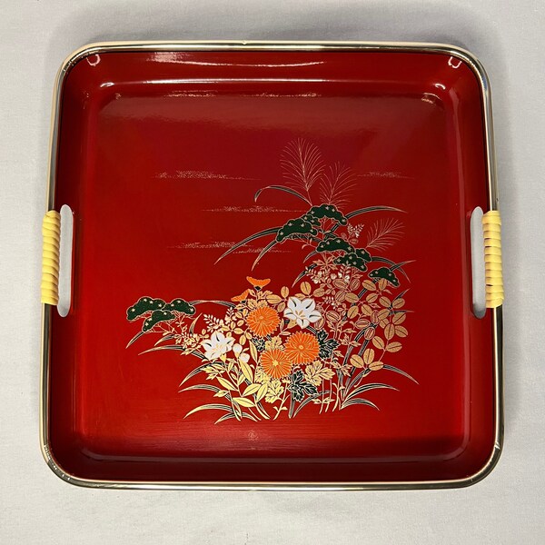 Asian Serving Tray - Etsy