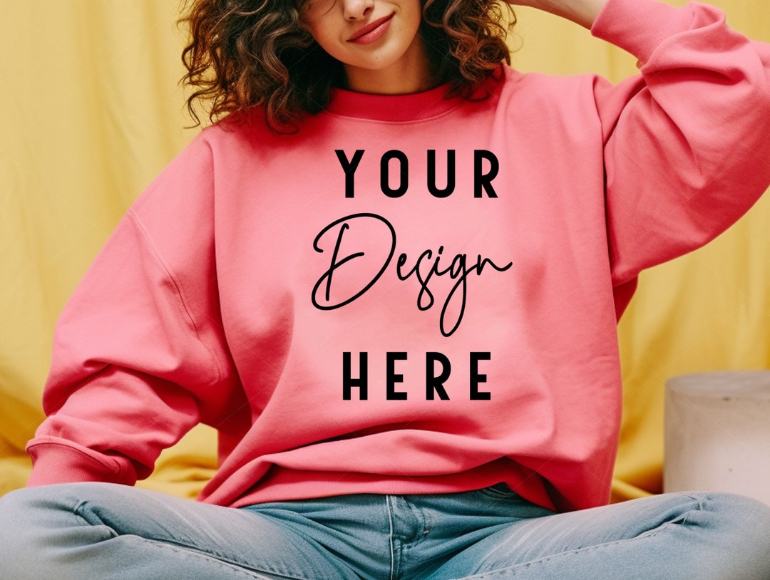 Watermelon Comfort Colors Mockup, Oversized Comfort Colors 1566 ...