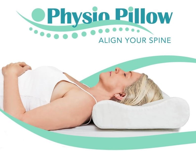 Physio Pillow for Neck Relief, Science Backed Design, Central Neck ...