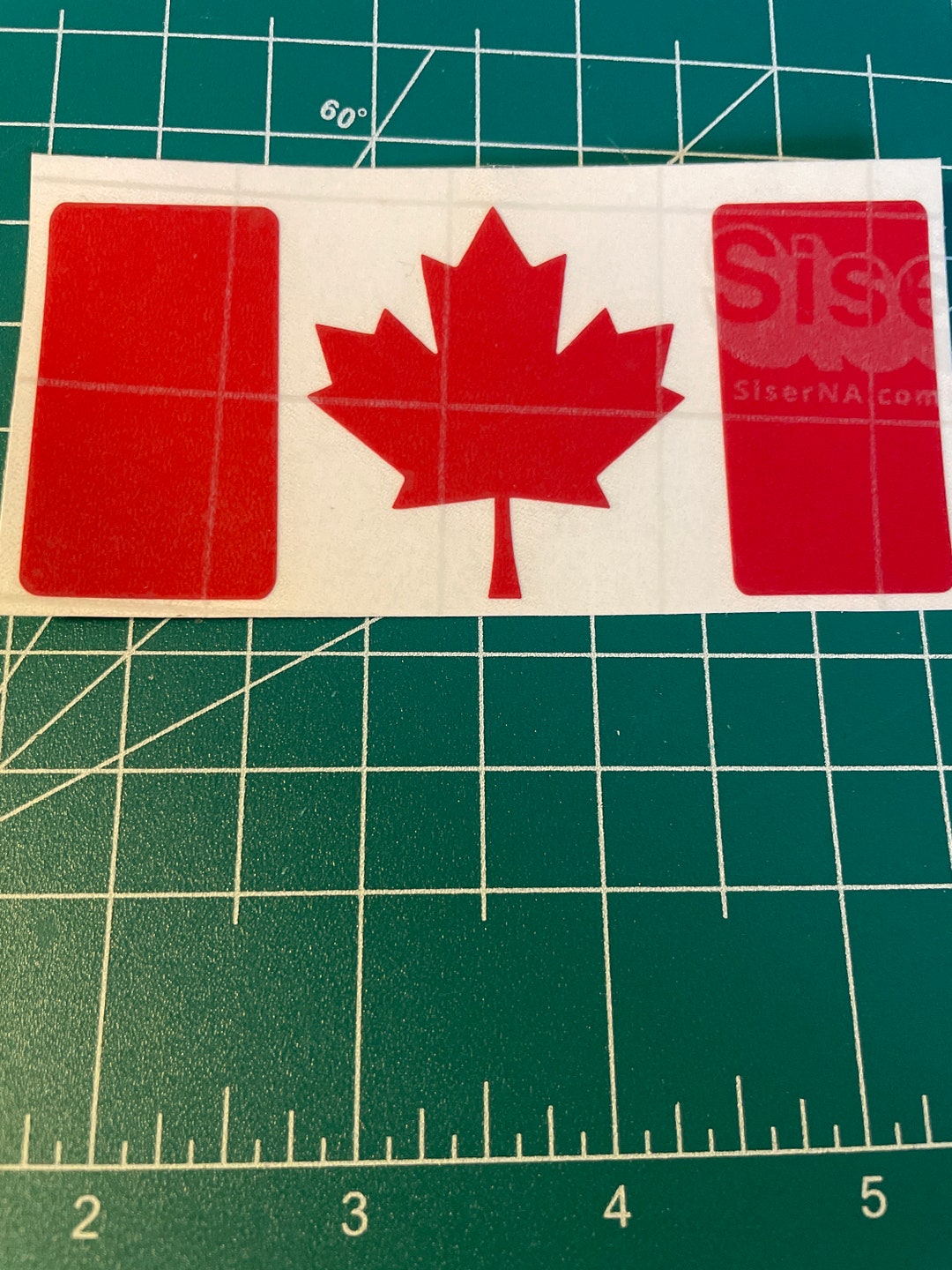 Canada Flag Decal - Etsy