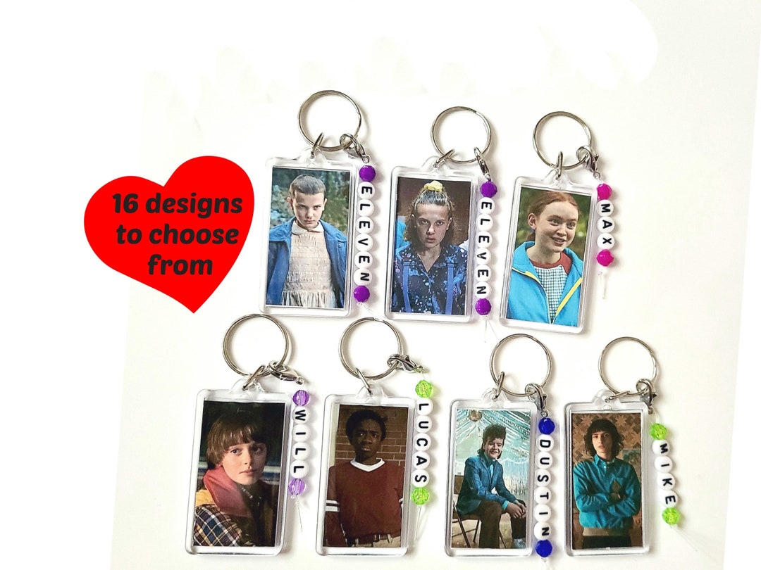 Stranger •things Keychain • 16 Options - Etsy