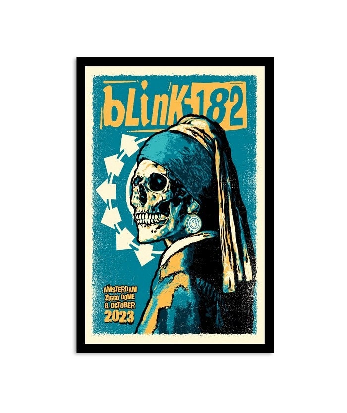 Custom B182 Oct 11, 2023 The O2 Arena, London, England Event Poster ...