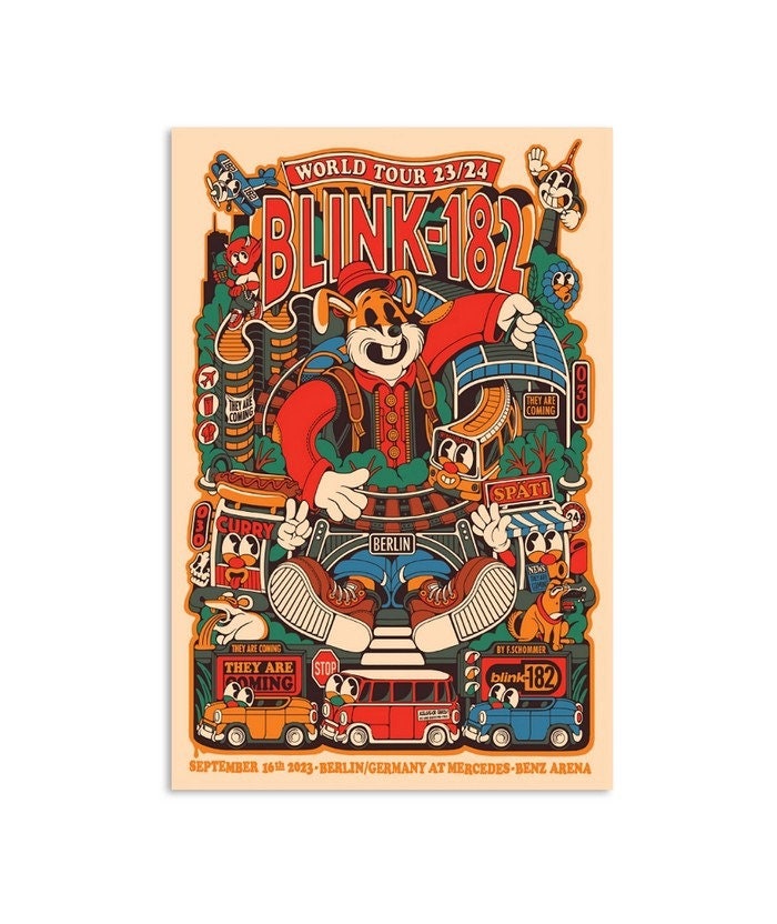 Custom B182 Oct 11, 2023 The O2 Arena, London, England Event Poster ...