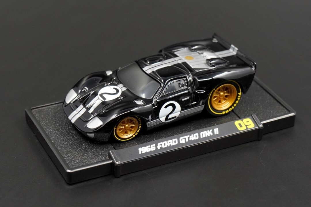 1966 Ford GT40 MKII 2 Alloy Diecast Car Model 1:64 Toy Gifts ...