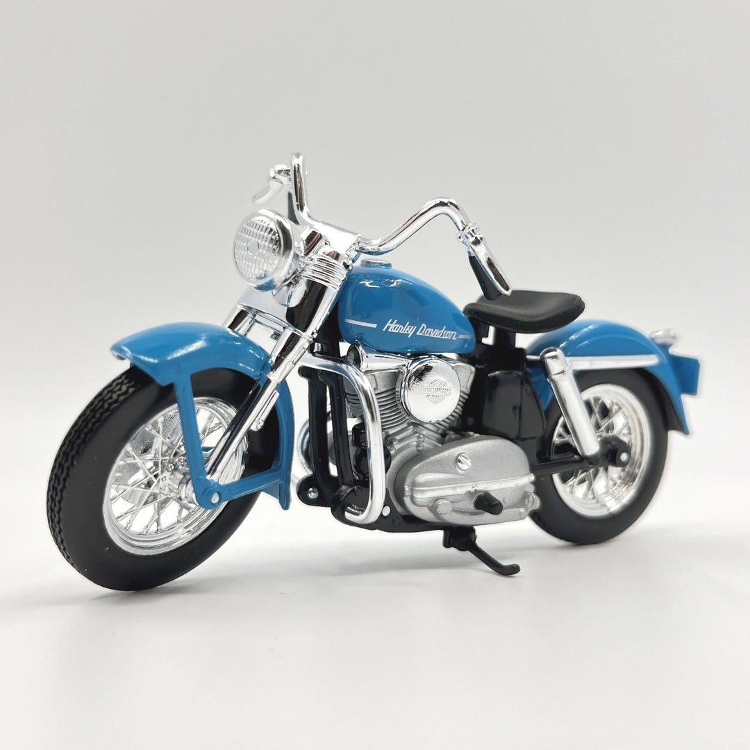 1952 Harley Davidson K Model 1:18 Diecast Model Bikes Autos Motos ...