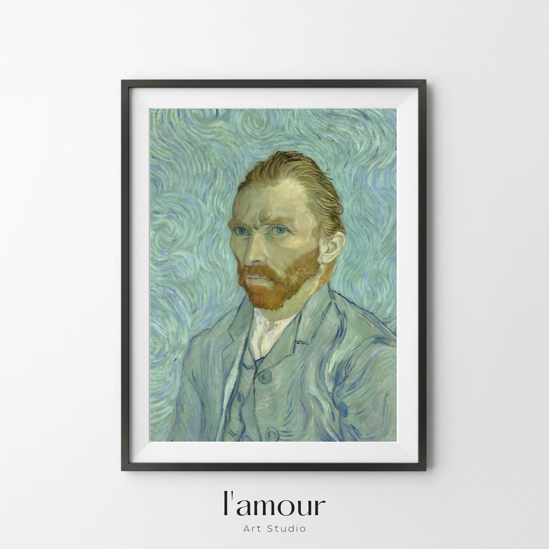 Vincent Van Gogh Self-portrait No.2 Wall Art | High Resolution Instant ...