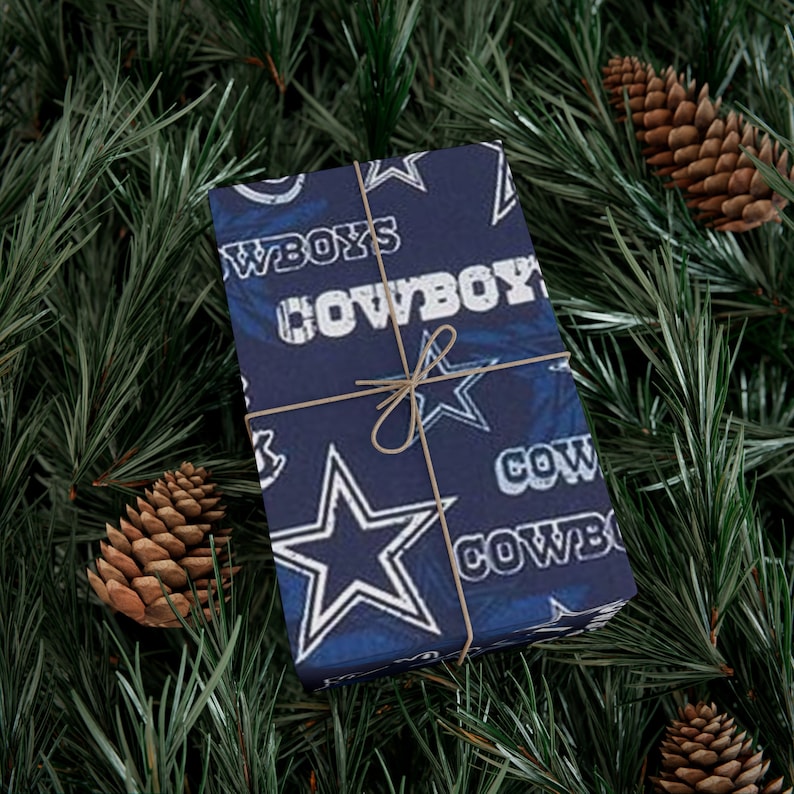 Dallas Cowboys Wraping Paper - Etsy