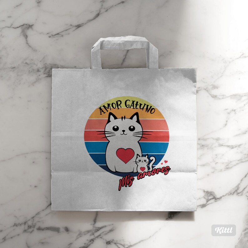 Gatitos Kawaii SVG Para San Velntín, Amor Gatuno Mis Amores, Amor Svg ...