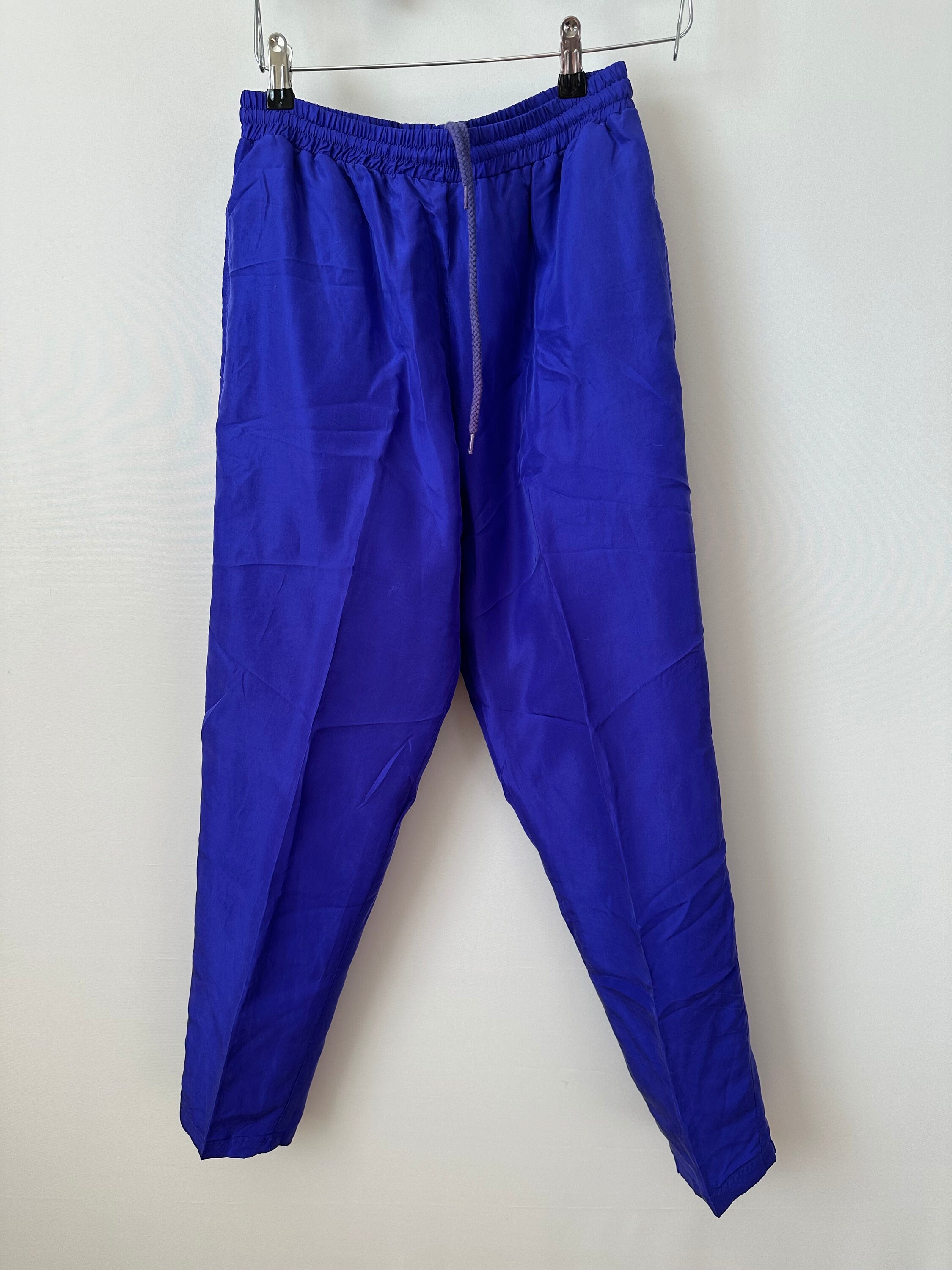 Vintage Silk Tracksuit Two Piece Coord Set 90s Abstract Bomber ...