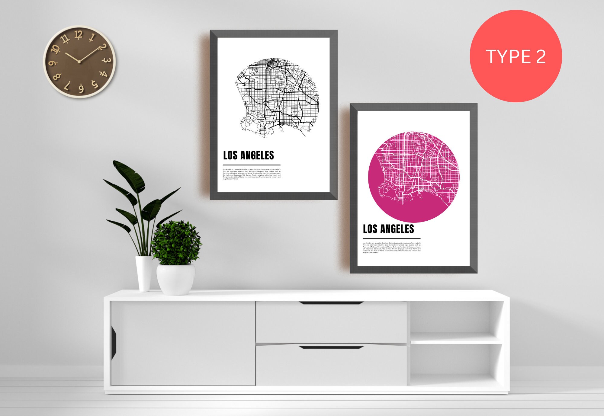 Custom Artistic Map Custom City Map Personalized Map Poster - Etsy