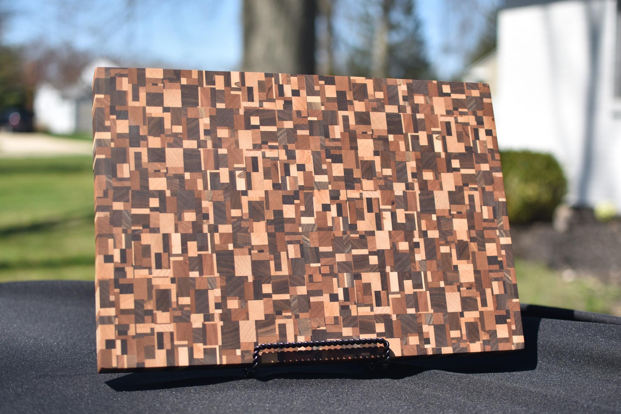 CHAOS End-grain Cutting Board - Etsy