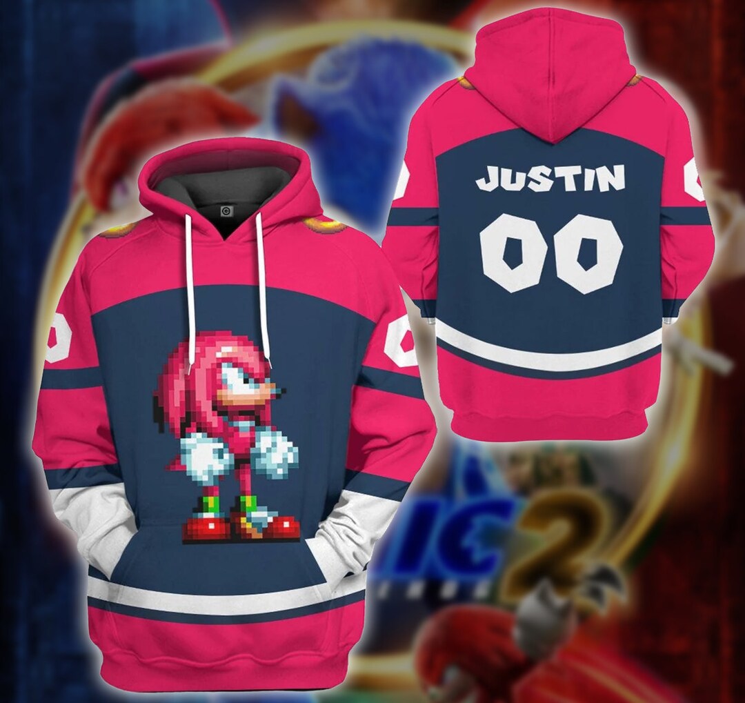 Sonic Hedgehog Knuckles the Echidna Cosplay Costume Sonic the - Etsy Canada