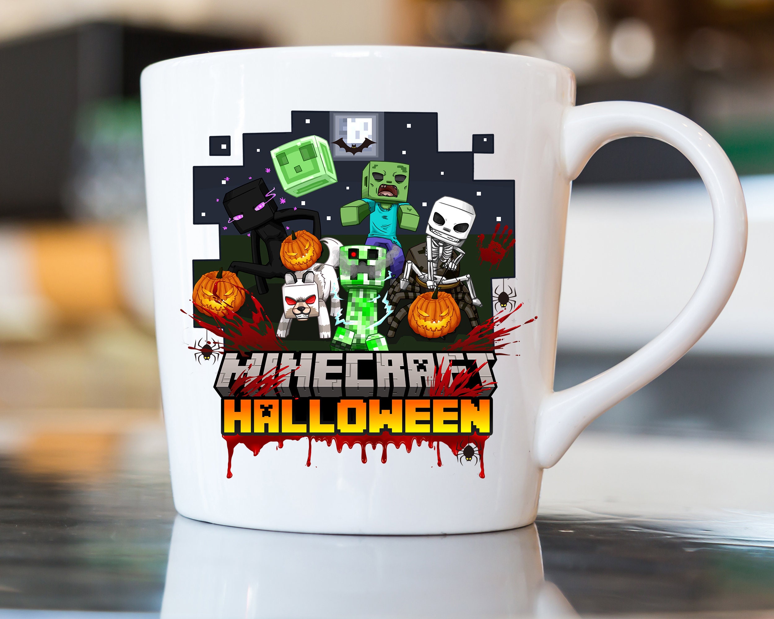 Halloween Minecraft Png, Transparent Image, Printable Craft, Digital ...