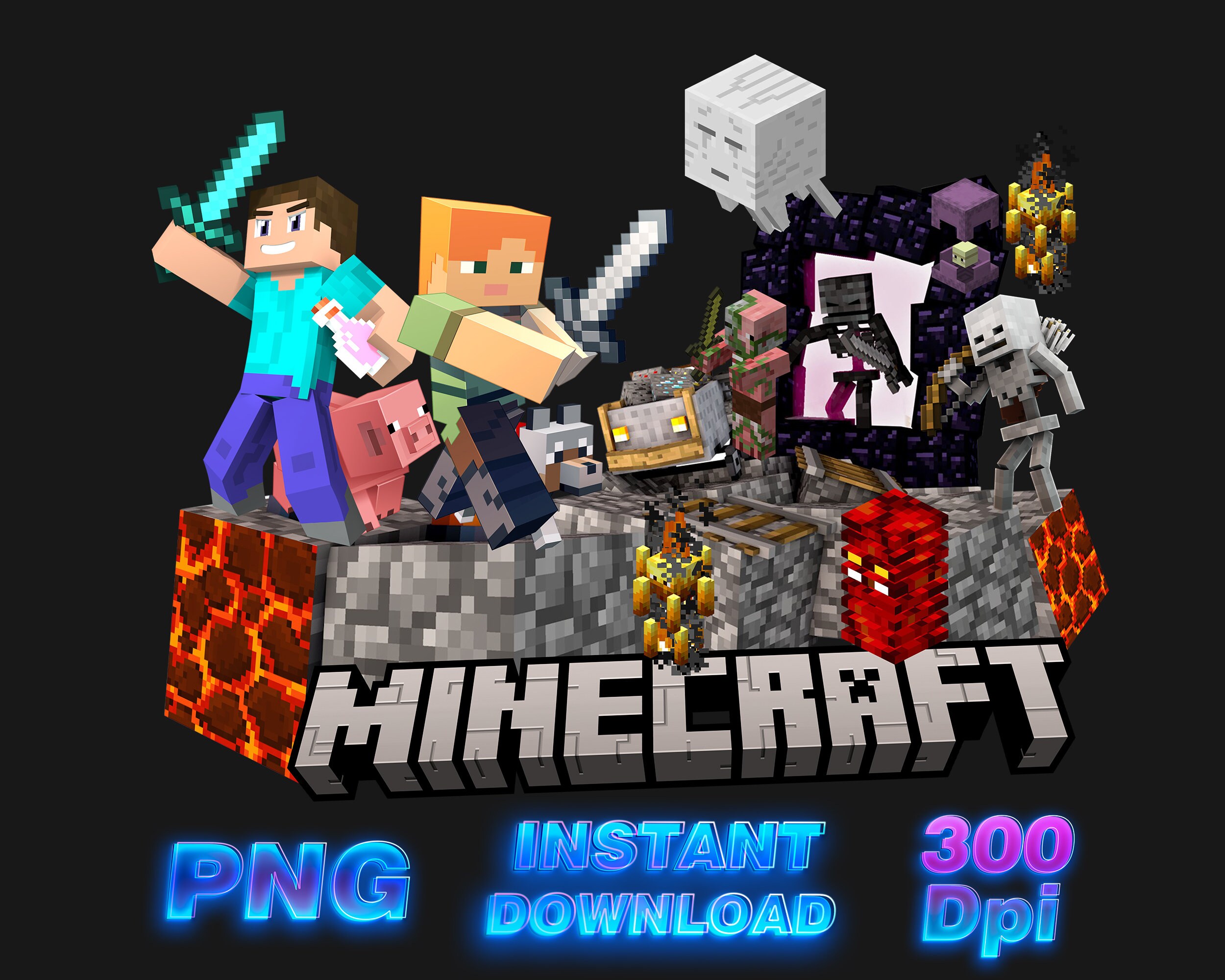 Minecraft PNG, Minecraft Clipart Png, Minecraft Image, Tumbler ...