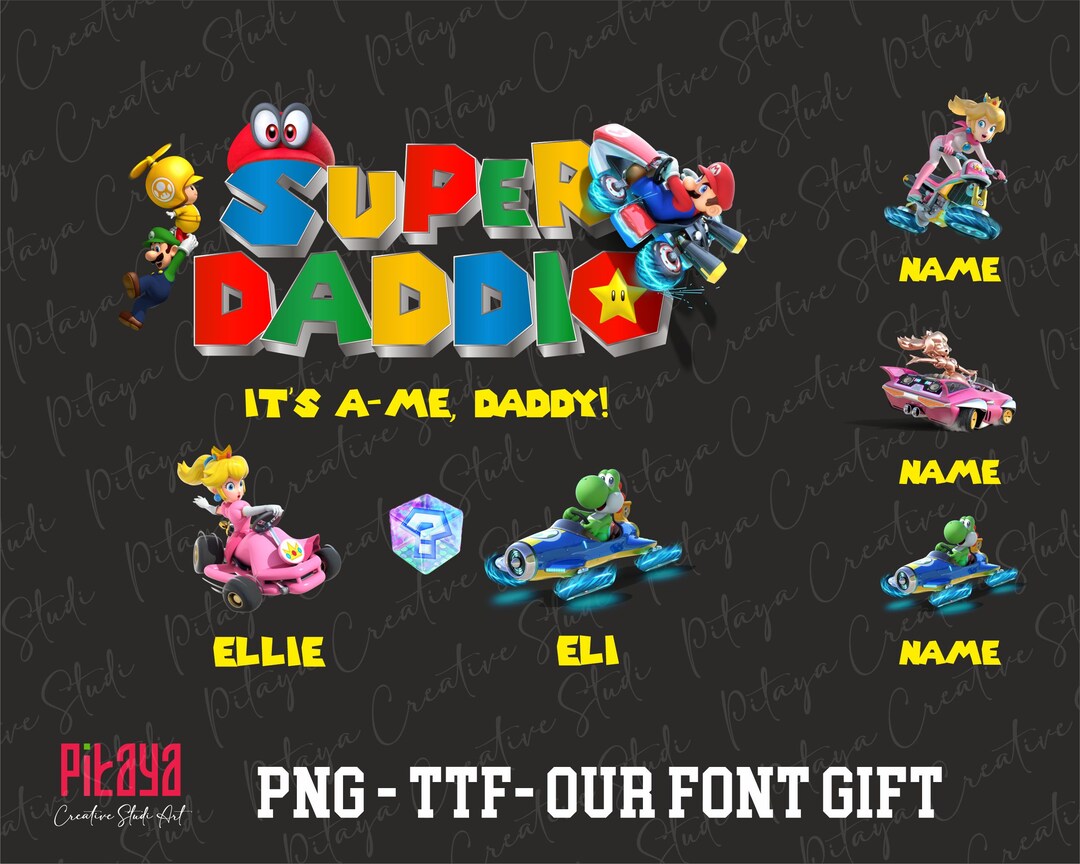 Super Daddio PNG File, Happy Fathers Day Png, Funny Dad Gamer Png ...