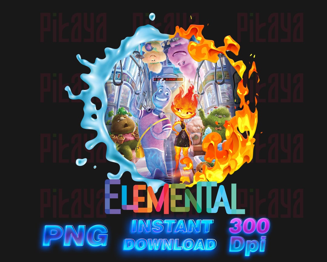 Elemental Png Cricut Sticker Tshirt Sublimation Tumbler Wrap Wall Paper ...