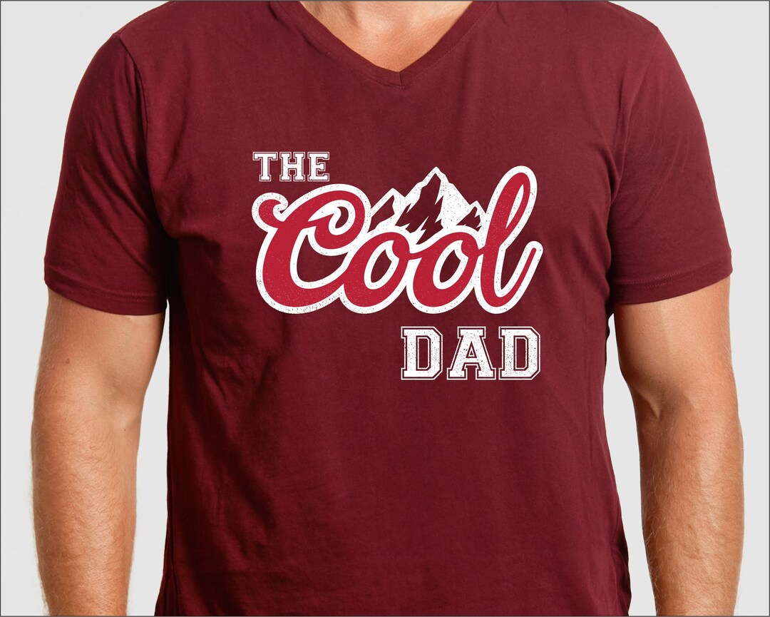 The Cool Dad PNG, Fathers Day PNG, Fathers Day Gift, Dad Gift, Gift for ...