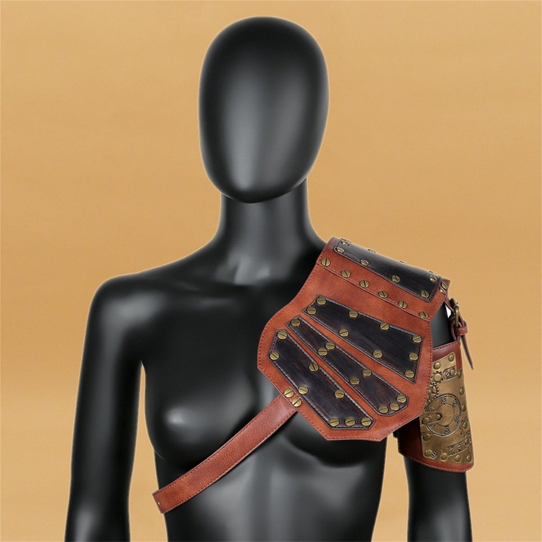 Female Armor Costume Medieval Cuiras Armor Shoulder Armor - Etsy