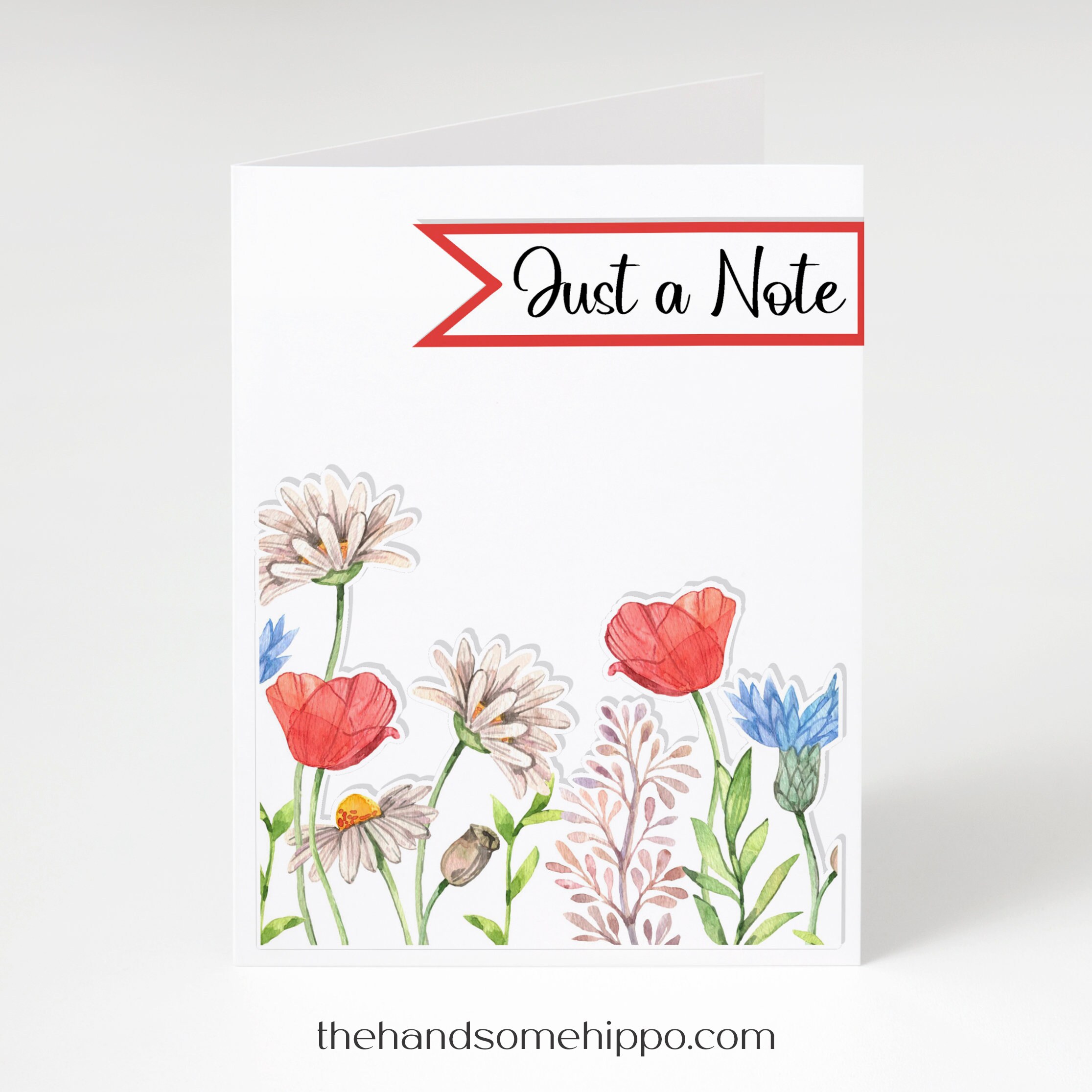 Wildflower Greeting Cards With Envelopes Handmade Notecards - Etsy