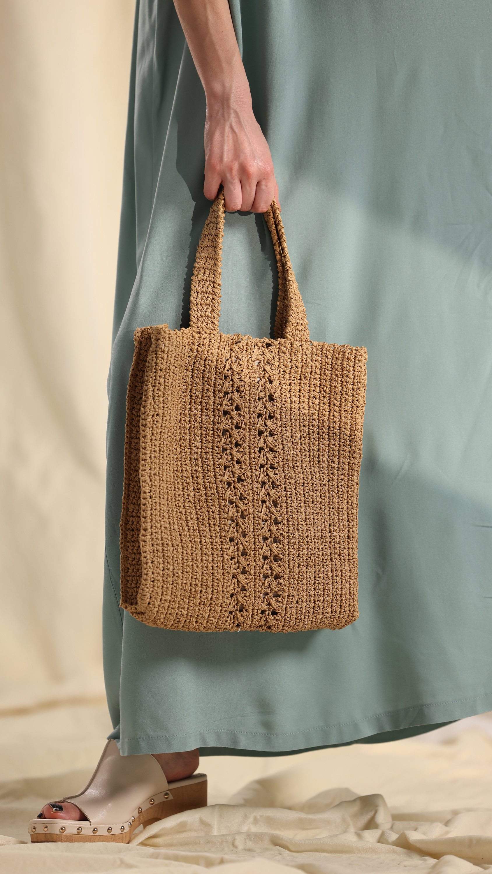 Handmade Crochet Bag, Unique Design Straw Bag, Hand Woven Bag, Luxury ...