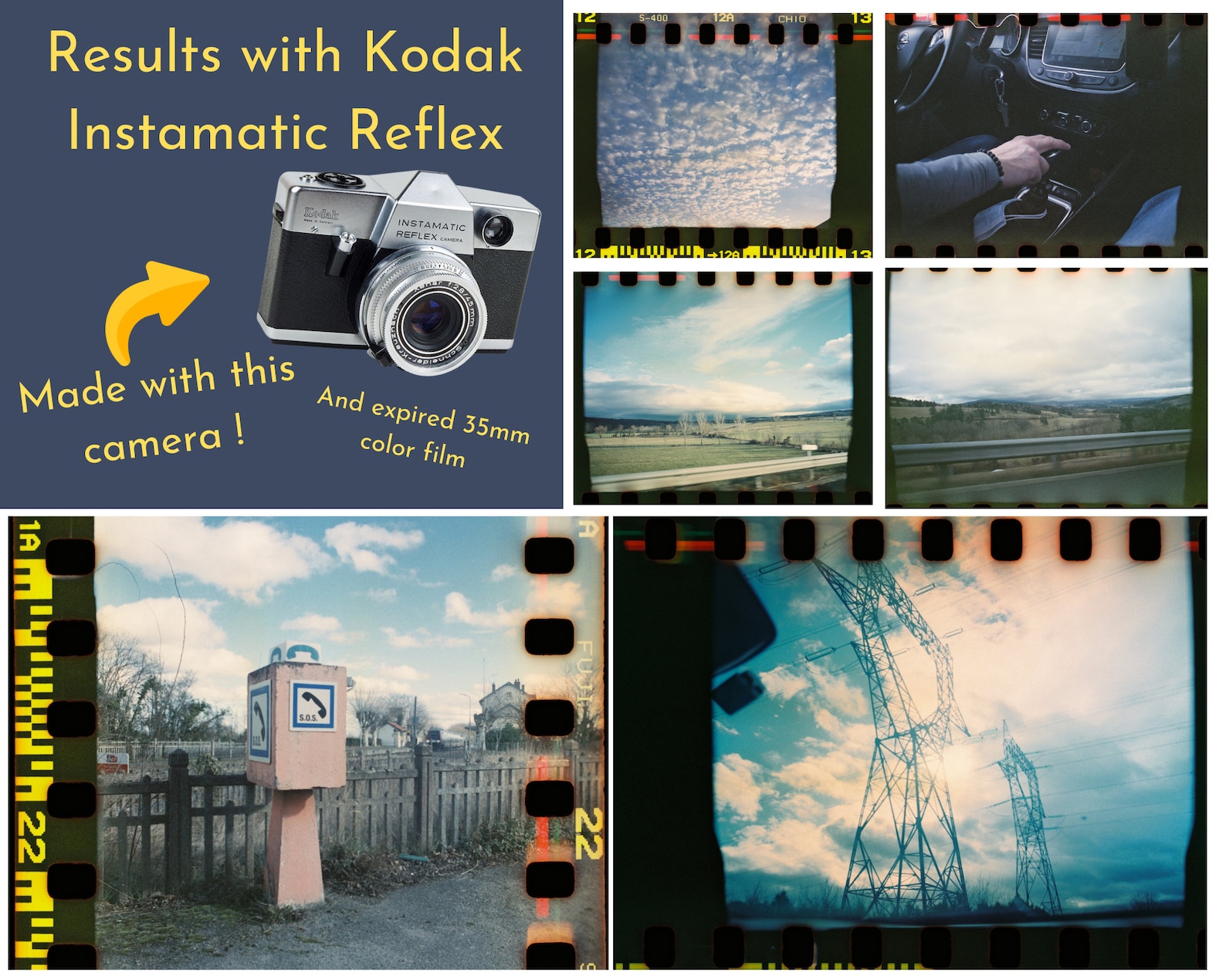 126 Instamatic Adapter (use 35mm Into 126 Camera) (examples and ...