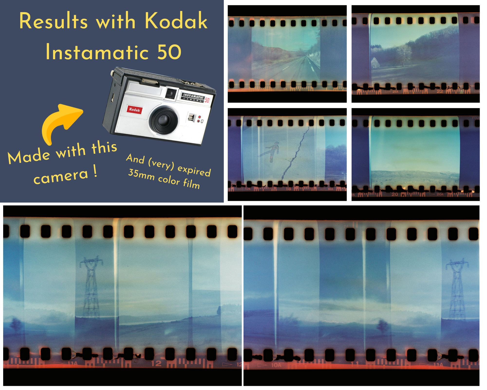 126 Instamatic Adapter use 35mm Into 126 Camera examples - Etsy