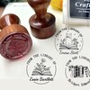 Personalized Teacher Date Stamps, Date and Name Stamps, Adjust Date ...