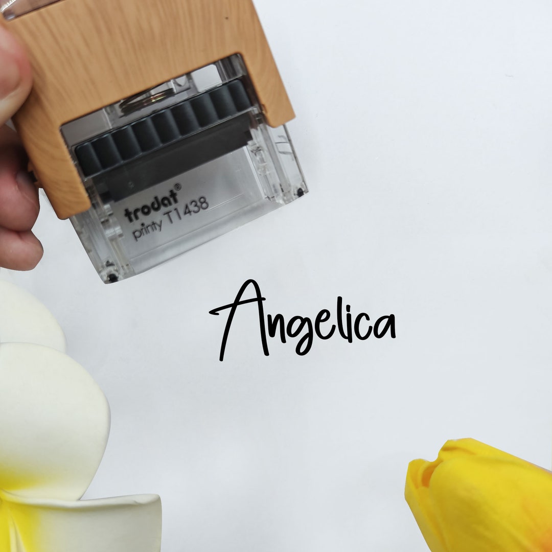 Personalized Signature Stamp , Stamp With Name, Self Inking Signature ...