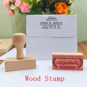 Personalized Address Stamp, Return Address Stamp, Wedding Stamp ...