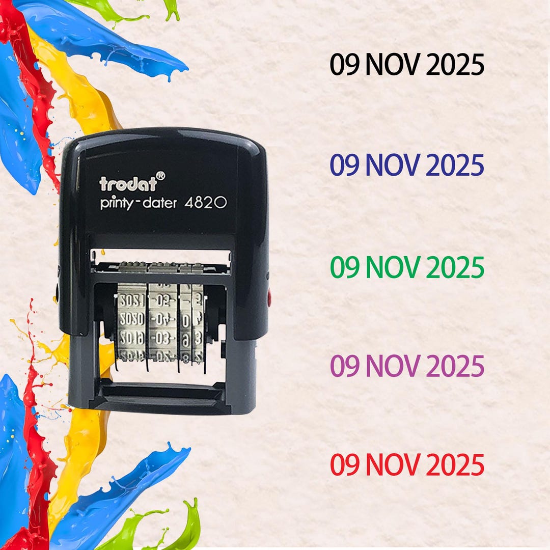 Teacher Date Stamps, Date Stamps, Adjust Date Stamps, Changed Date ...