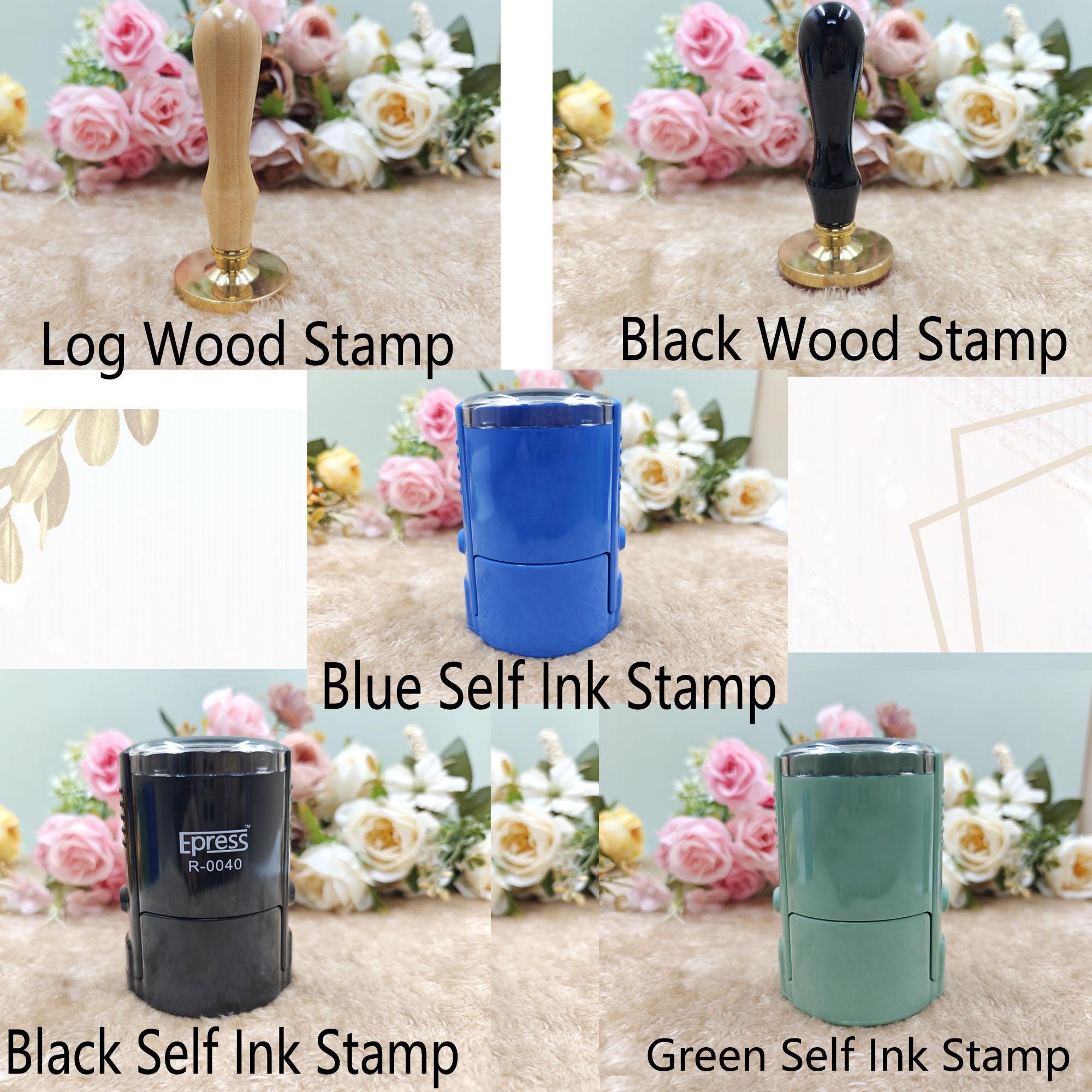 Personalized BOOK Stamp, Custom Library Stamp, From the Library Of ...